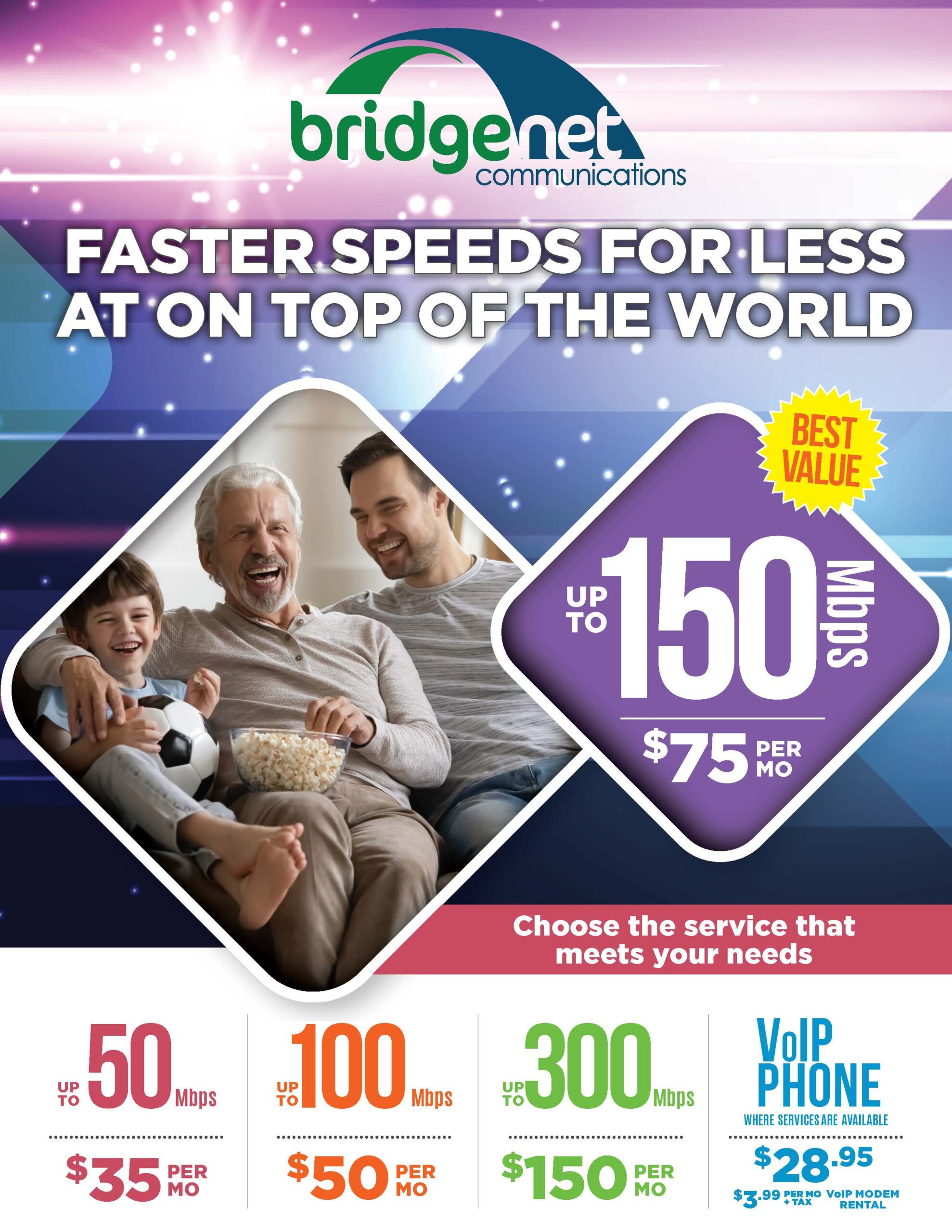 All Deals – Bridgenet Communications